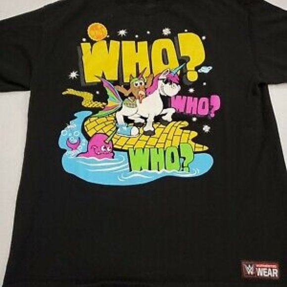 WWE Authentic | Shirts | Wwe New Day Thats Who Owl Unicorn Wrestling ...